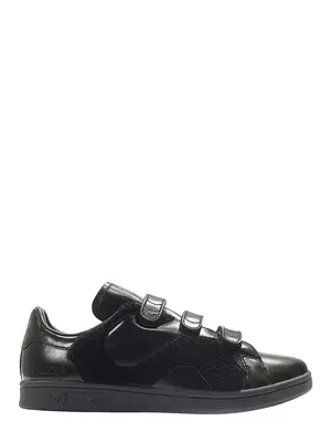 Adidas Raf Simons X Stan Smith Comfort Badge Sneakers - Black