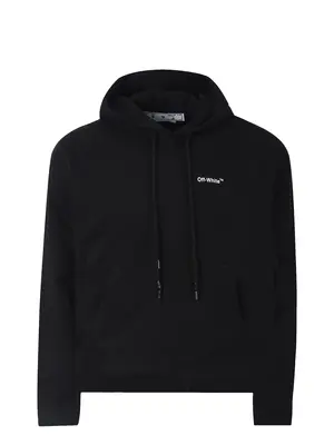Off-White Caravaggio Deposition Over Hoodie - Black