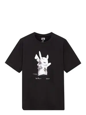 Uniqlo X Daniel Arsham X Pokémon Pikachu Tee - Black
