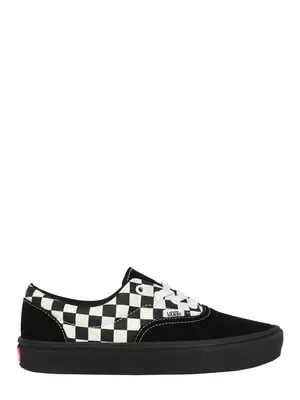 VANS Era Comfycush Mixed Media Checker Sneakers - Black