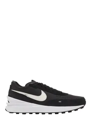 Nike Waffle One Leather Sneakers - Black