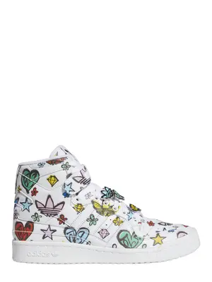 Adidas Jeremy Scott X Forum 84 High 'monogram - White