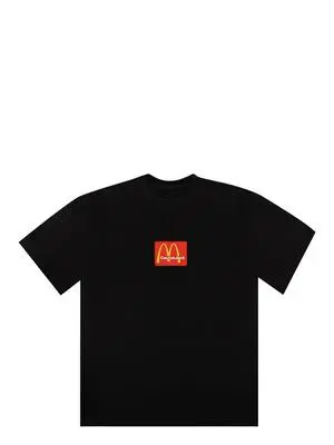 TRAVIS SCOTT X Mcdonalds Sesame T-shirt Ii - Black