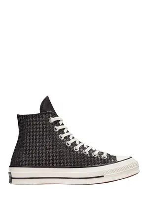CONVERSE Chuck 70 High Houndstooth Shine - Black
