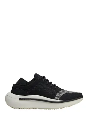 Adidas Y-3 Qisan Knit Sneakers - Black