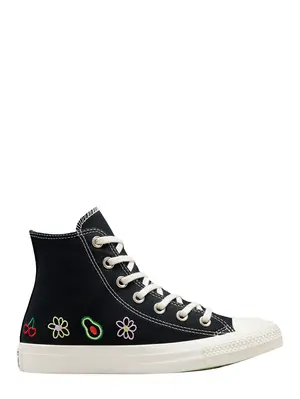 CONVERSE Chuck Taylor All Star High Embroidered Sneakers - Black