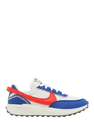 Nike Waffle Debut Swoosh Sneakers - White