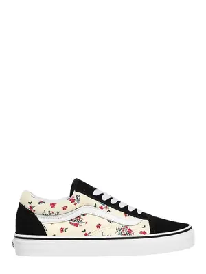 VANS Old Skool 'ditsy Floral' Sneakers - White