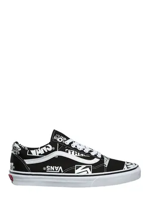 VANS Old Skool 'logo Mix' Sneaker - Black