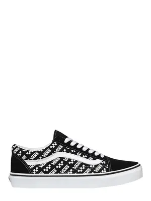 VANS Old Skool Logo Repeat Sneakers - Black
