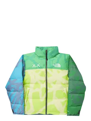 The North Face X Kaws Retro 1996 Nuptse Jacket - Green