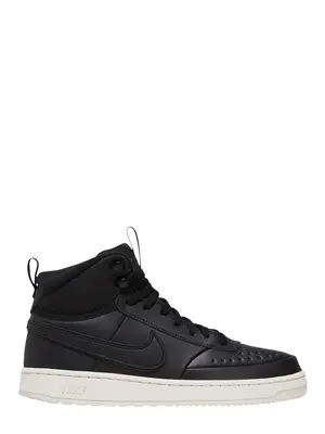 Nike Court Vision Mid Winter Sneakers - Black