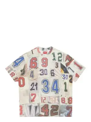 Supreme Jersey Collage Short-sleeve Top - White
