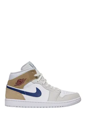 JORDAN 1 Mid Top Sneakers - White