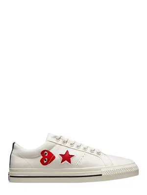 CONVERSE Comme Des Garçons Play X One Star - Cream