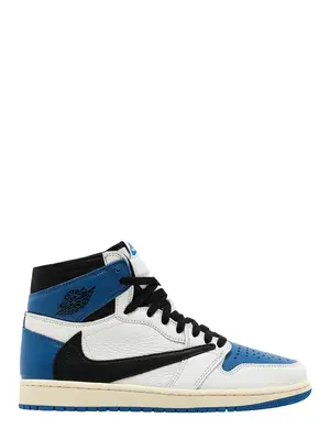 JORDAN Fragment Design X Travis Scott X 1 Retro High Blue
