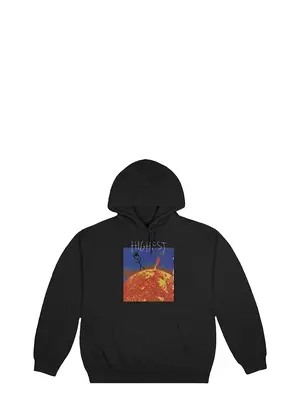 CACTUS JACK BY TRAVIS SCOTT Highest In The Room Sun Hoodie - Black