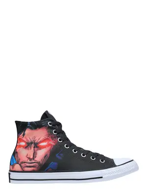 CONVERSE Dc Comics X Chuck Taylor All Star Hi 'superman' Sneaker - Black