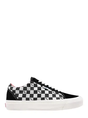 VANS Old Skool Ns Og Lx Checkerboard Logo Sneakers - Black