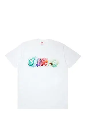 Supreme Watercolor Tee 'white' White