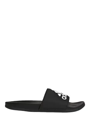 Adidas Adilette Cloudfoam Plus Slides - Black