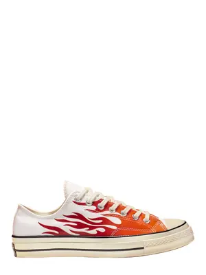CONVERSE Chuck 70 Low 'flames' Sneaker - White