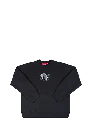 Supreme Overlap Crewneck - Black