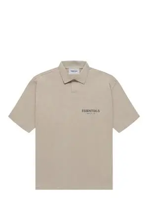 Fear Of God Short-sleeve Polo 'string' Tan