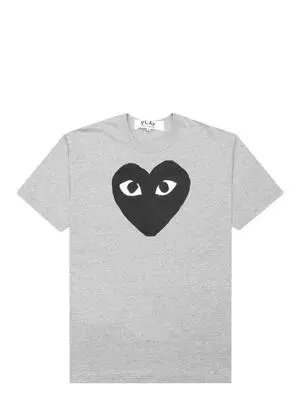 Play Comme Des Garcon Heart T-shirt - Grey