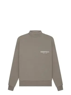 Fear Of God Essentials Mockneck - Grey