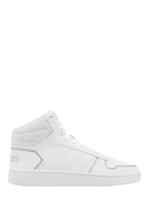 Adidas Hoops 2.0 Mid Top Sneakers - White