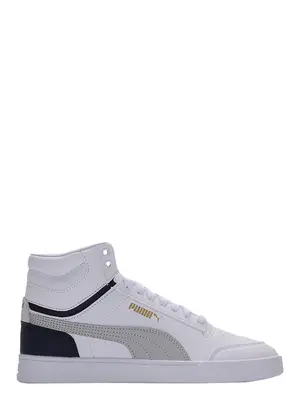 PUMA Shuffle Mid Top Sneaker - White