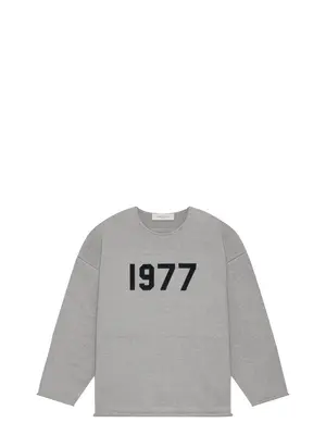 Fear Of God Raw Edge Sweater - Grey