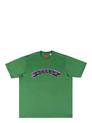 Supreme Appliqué Arc Short-sleeve Top - Green