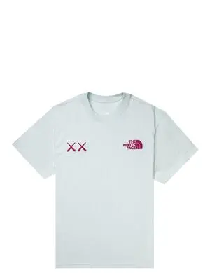 The North Face X Kaws Short-sleeve Tee 'ice - Blue