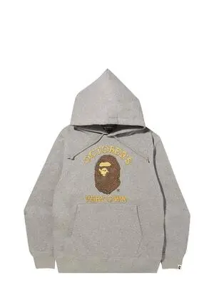 A BATHING APE X Ovo Pullover Hoodie - Grey
