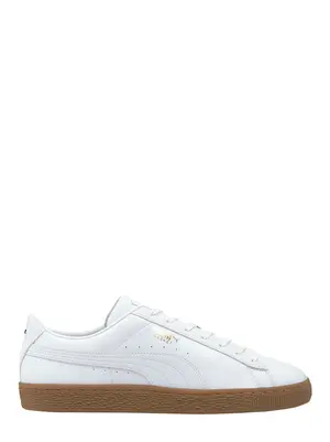PUMA Basket 21 Gum Sneakers - White