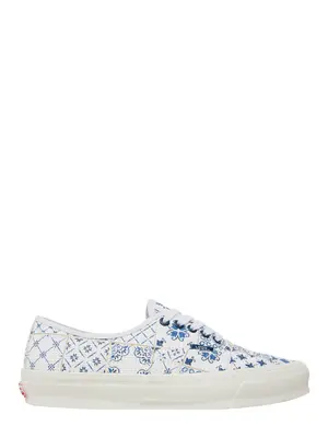 VANS Kith X Og Authentic Lx 'azulejo Tile' Sneakers - White