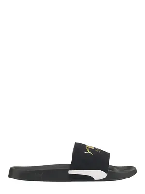 PUMA Leadcat 2.0 Suede Classic Slide - Black