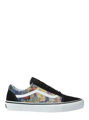 VANS Skate Old Skool Terry Tie Dye Sneakers - Black
