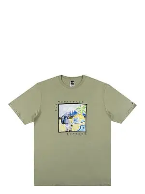 Supreme X The North Face Sketch Short-sleeve Top 'sage' Green