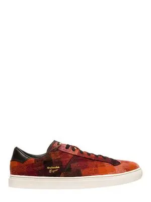 Onitsuka Tiger Lawnship 2.0 Classic Plaid Sneakers - Red