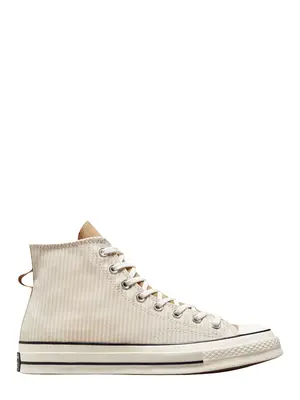 CONVERSE Chuck 70 High Crafted Stripe - Tan