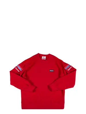 Supreme X Honda Fox Racing Crewneck - Red