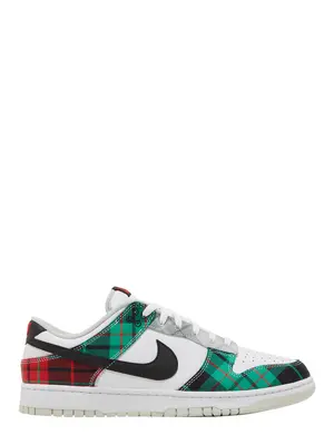 Nike Dunk Low Premium Tartan Plaid - White