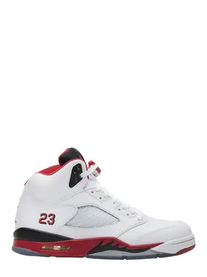 JORDAN 5 Retro 'fire Red' 2013 - White