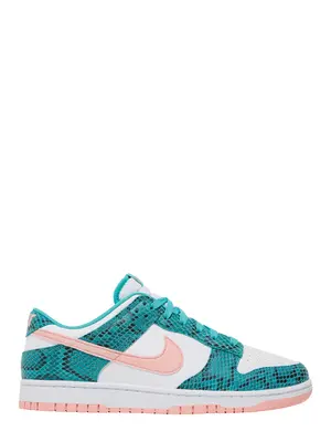 Nike Dunk Low Washed Snakeskin - Teal