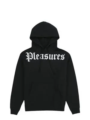 PLEASURES Pub Hoodie - Black