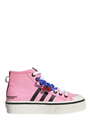 Adidas Hello Kitty X Wmns Nizza Platform Mid 'hello Kitty And Friends - Pink