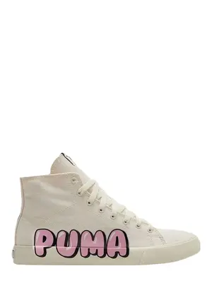 PUMA Bari Mid Logo Sneakers - White